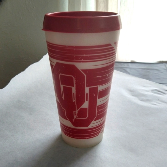 Vintage | Dining | Oklahoma Sooners Ou Logo Plastic Beverage Drink Cup ...